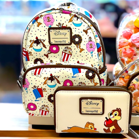 Loungefly | Bags | Loungefly Disney Chip Dale Snackies Alloverprint ...